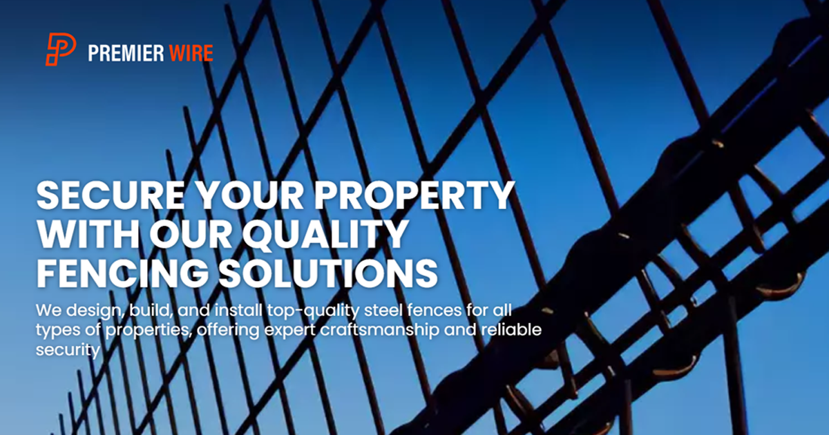 Anti Climb Security Fence | Premier Wire